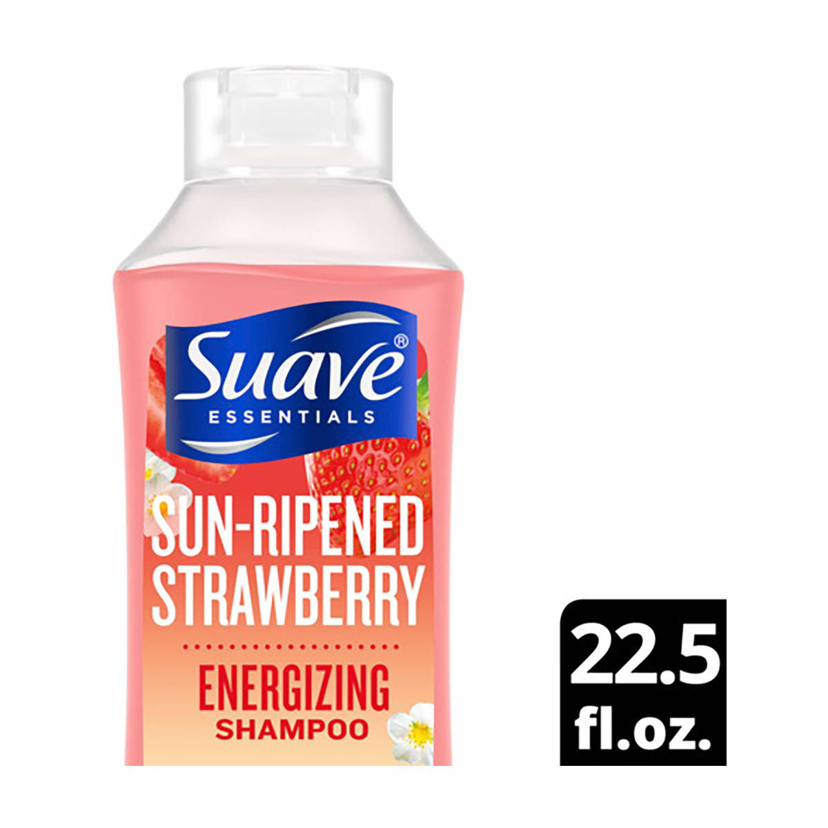 Suave Essentials Strawberry Energizing Shampoo, 22.5 fl oz