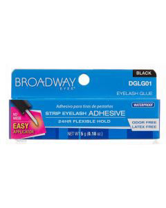 Broadway Strip Eyelash Adhesive, Black, 5g | Hamilton Place