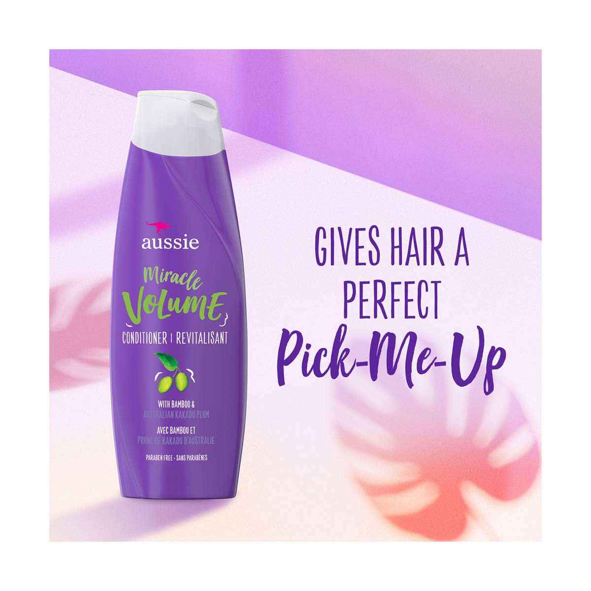Aussie Paraben-Free Miracle Volume Conditioner with Plum & Bamboo For ...
