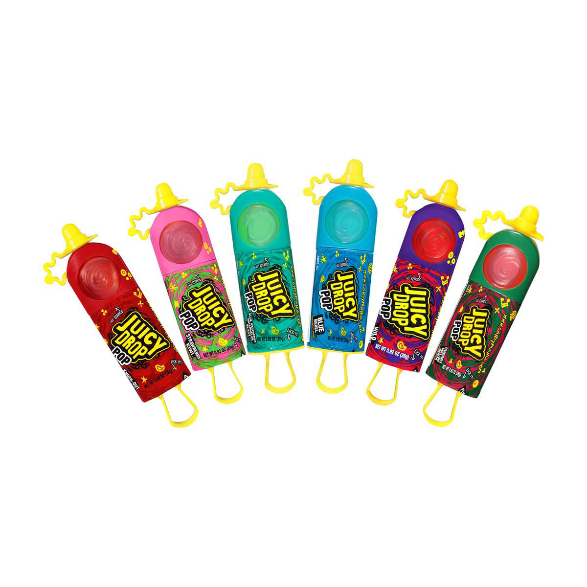 Juicy Drop Pop Candy, Assorted