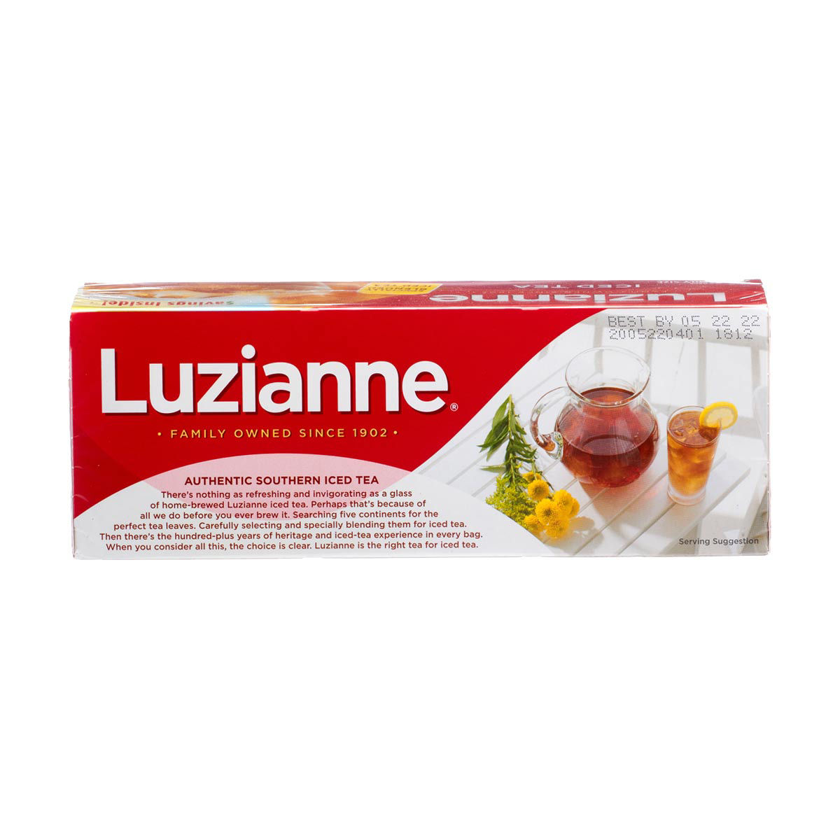 Luzianne Family Size Iced Tea, 24 Bags