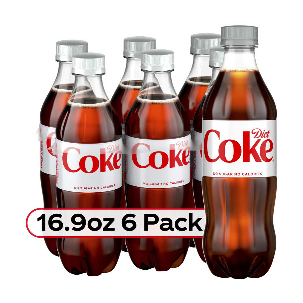 Diet Coke, 16.9 fl oz - 6 ct