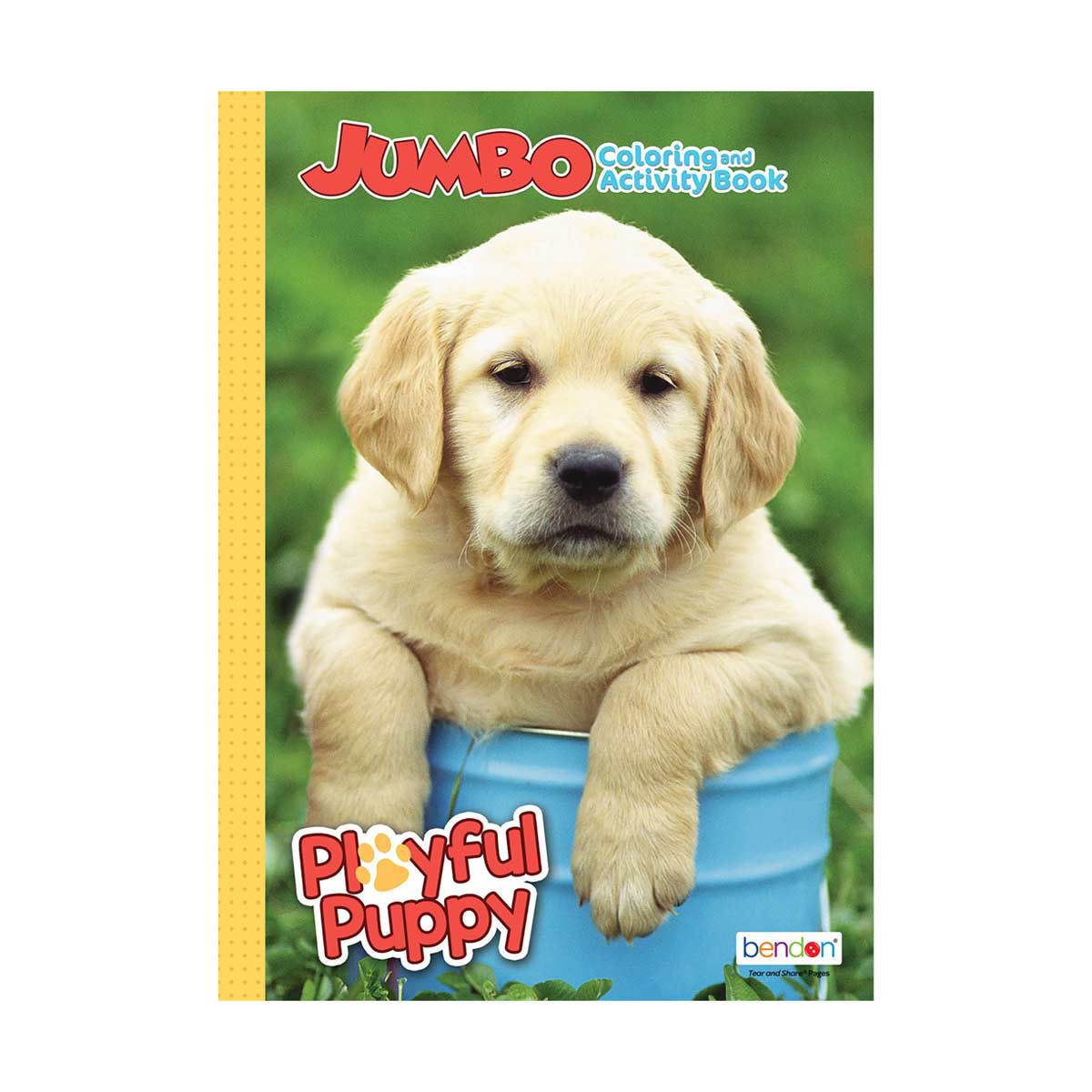 Bendon Jumbo Puppy Love Coloring & Activity Book | Hamilton Place