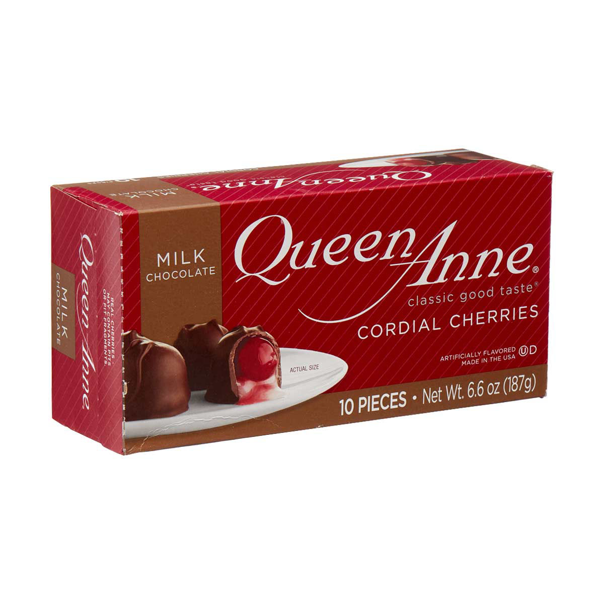 Queen Anne Milk Chocolate Cordial Cherries, 6.6 oz