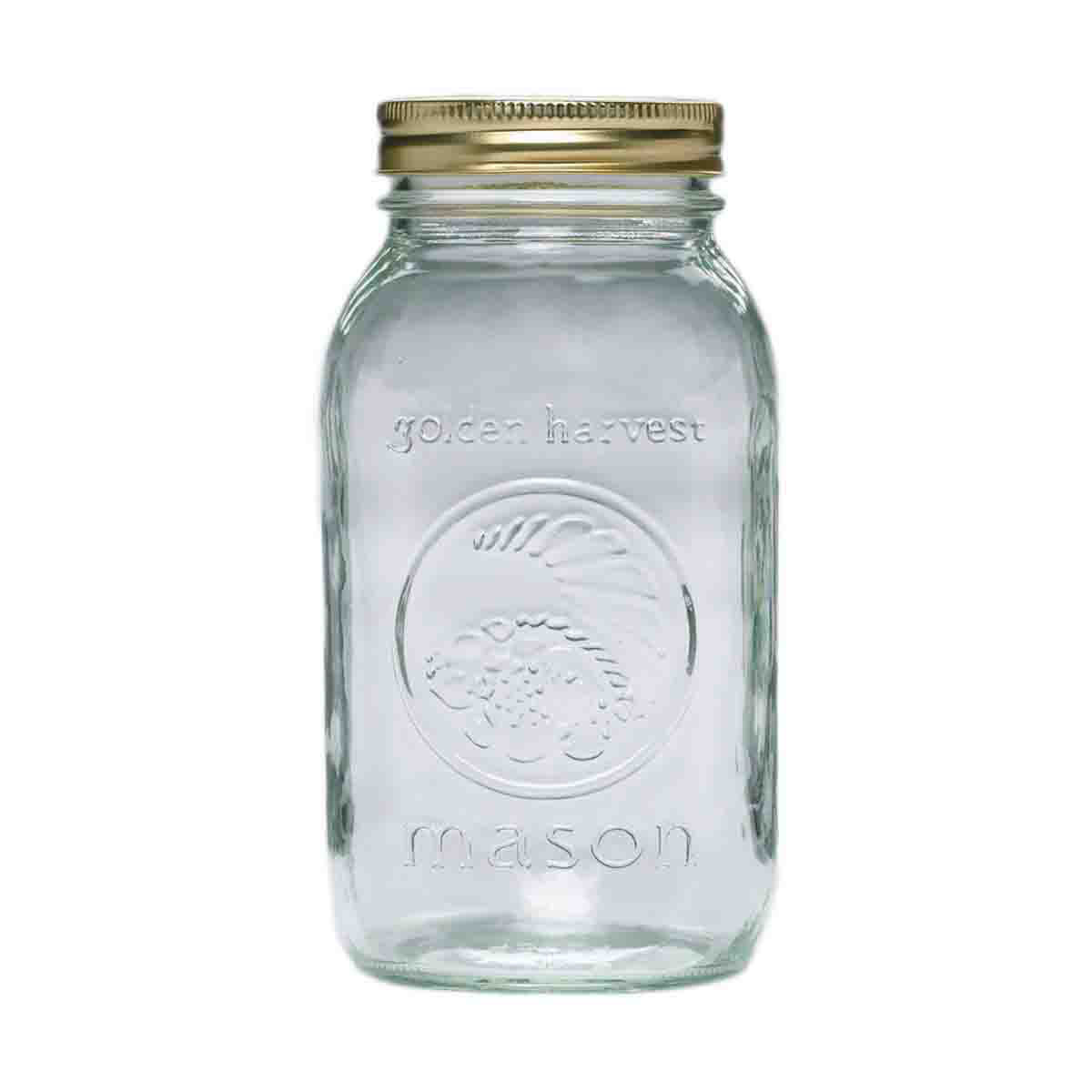 Golden Harvest Regular Mouth Quart Jar