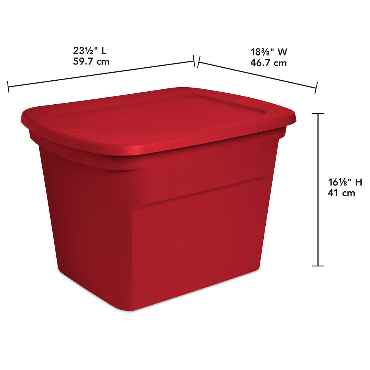 Sterilite 18 Gal. Tote