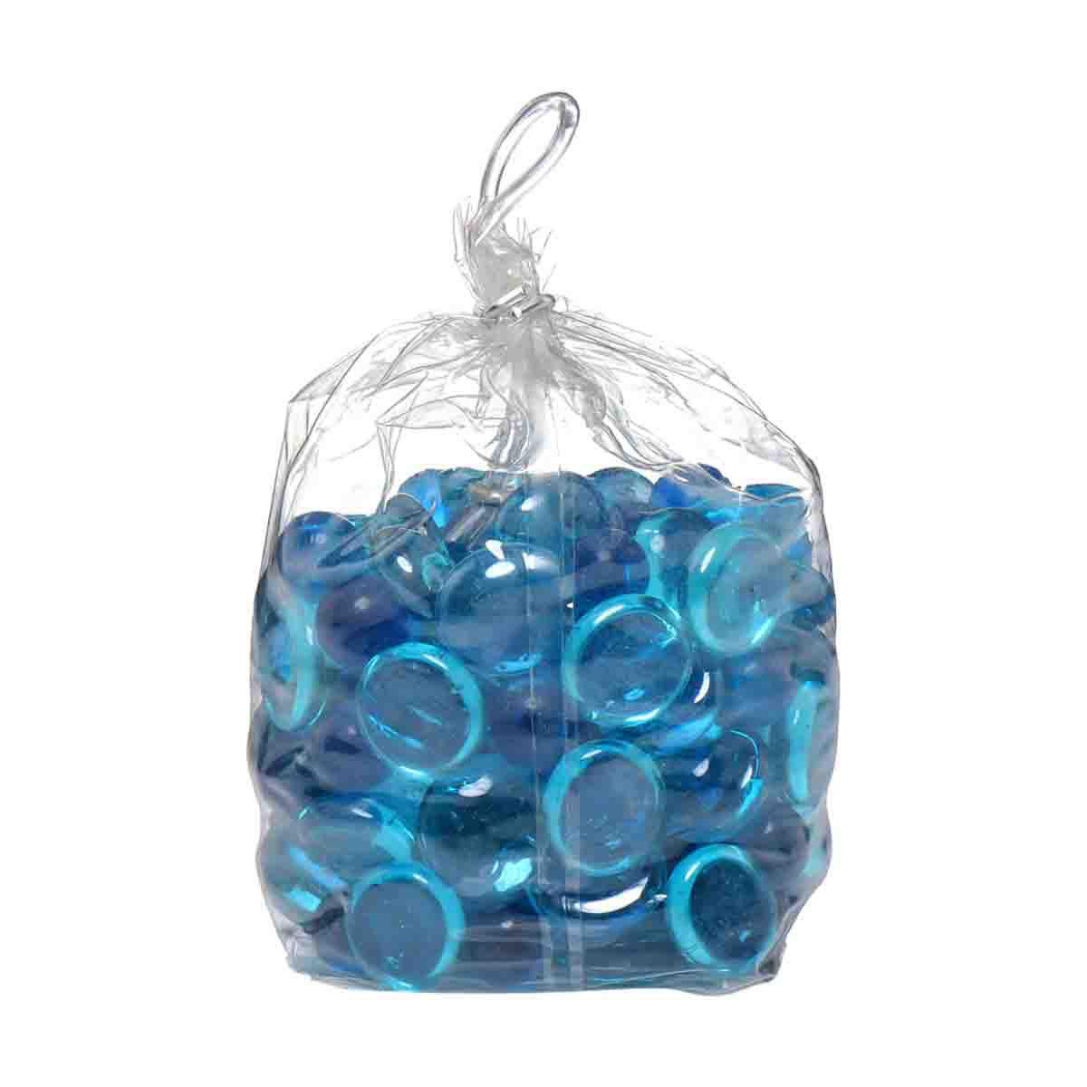 Trueliving Decorative Glass Gems Assorted Blue