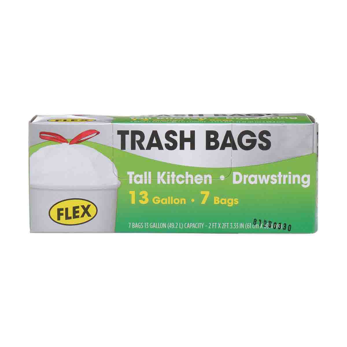 Tall Kitchen Trash Bags, 7 Count