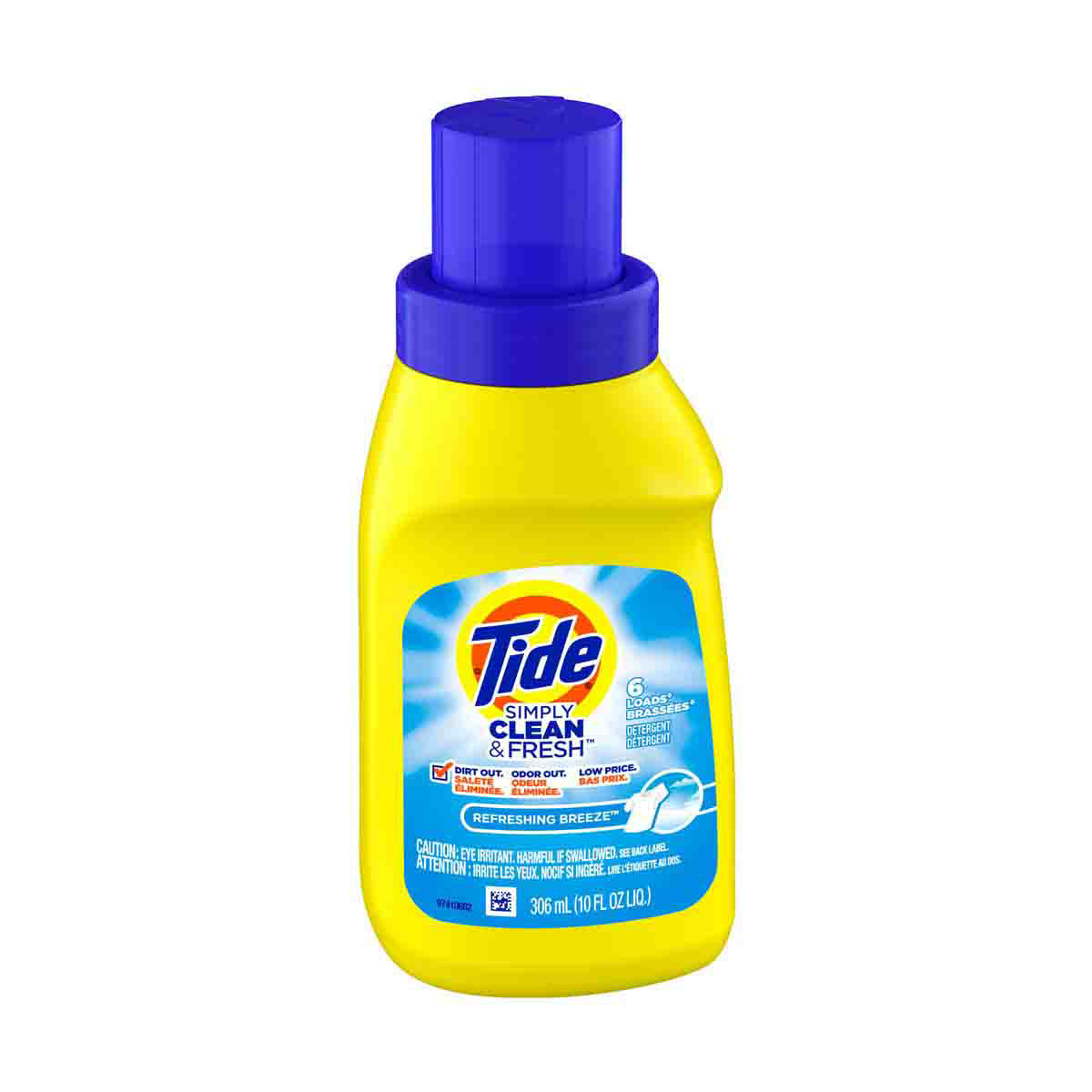 Tide Simply Clean & Fresh Liquid Laundry Detergent, Refreshing Breeze ...
