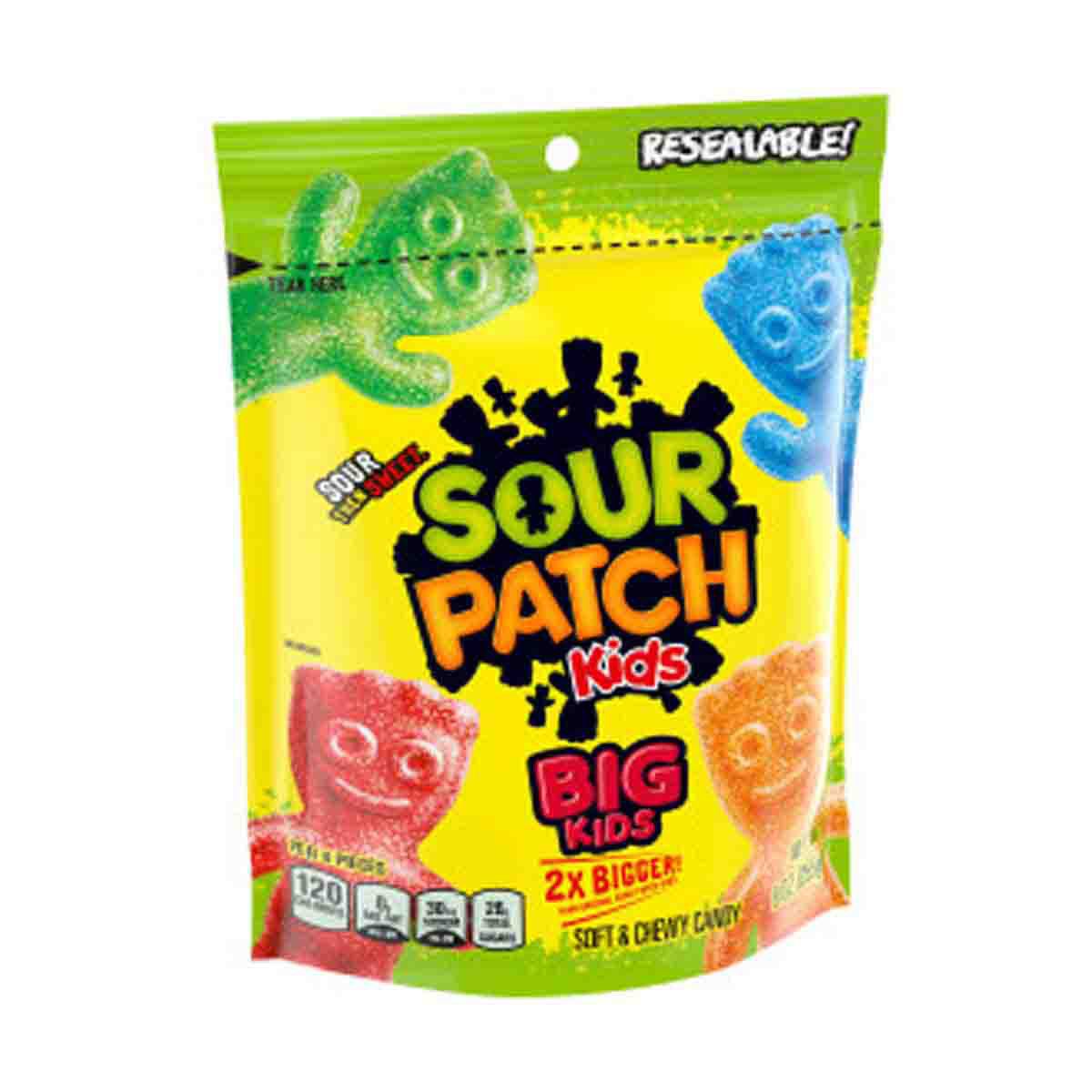 Sour Patch Kids Big Kids Soft & Chewy Candy, 9 oz.