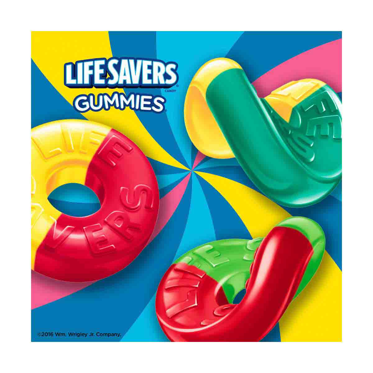 Life Savers Collisions Gummy Candy Bag, 7 oz.