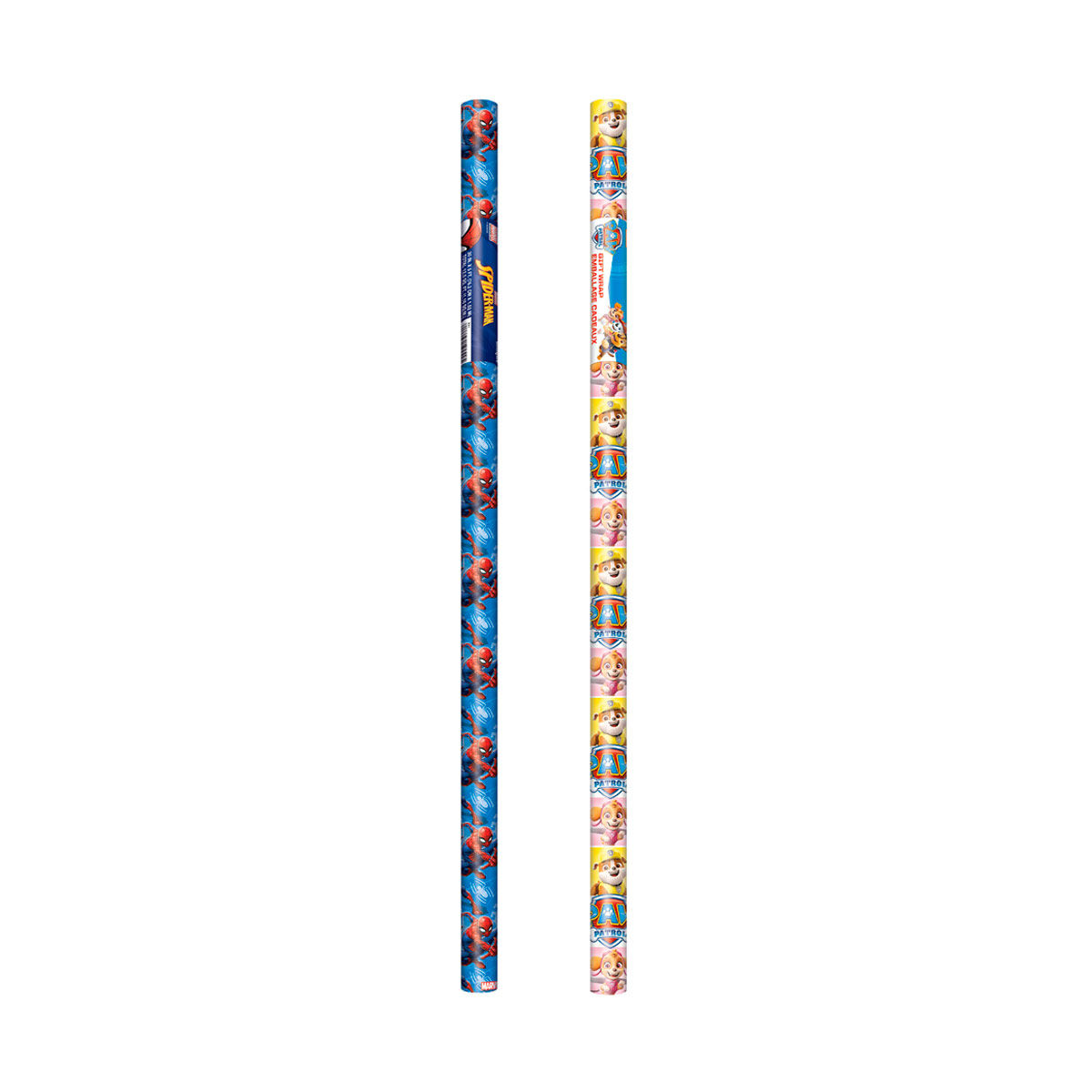 Popular Characters Kids Birthday Wrapping Paper