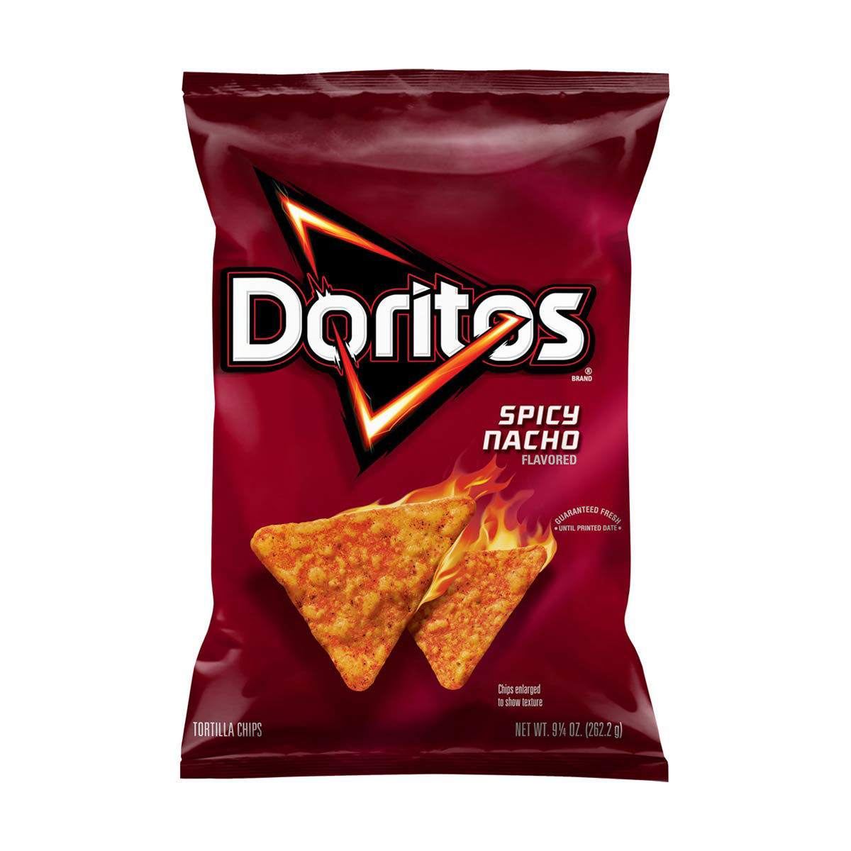 Doritos Spicy Nacho Flavored Tortilla Chips, 9.25 oz | Hamilton Place