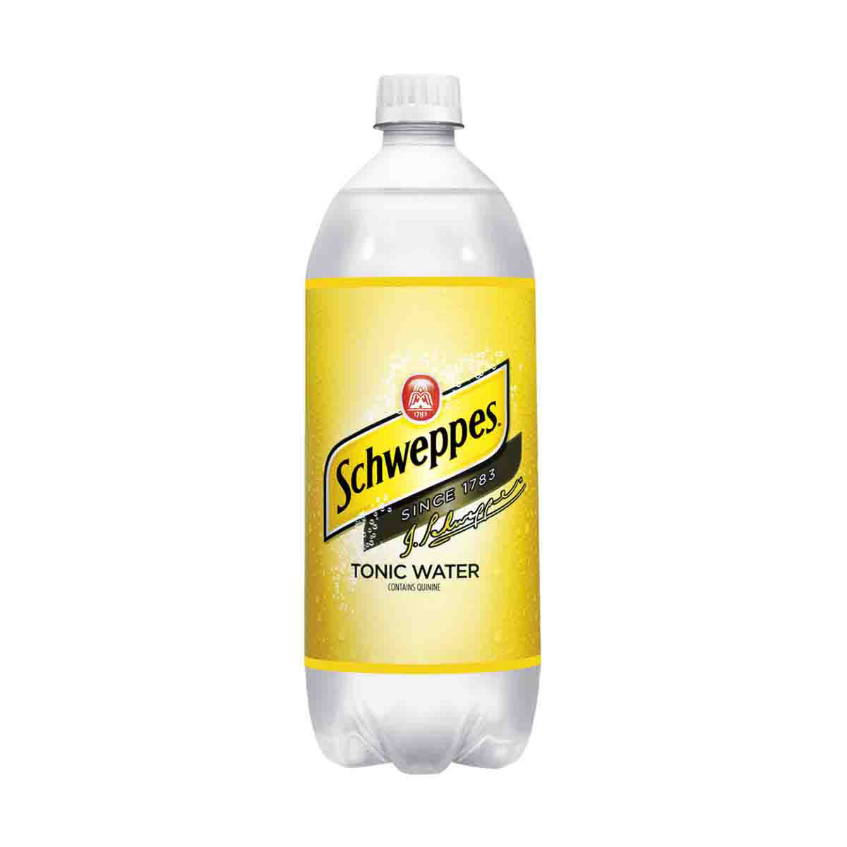 Schweppes Tonic Water Soda, 1 l Bottle