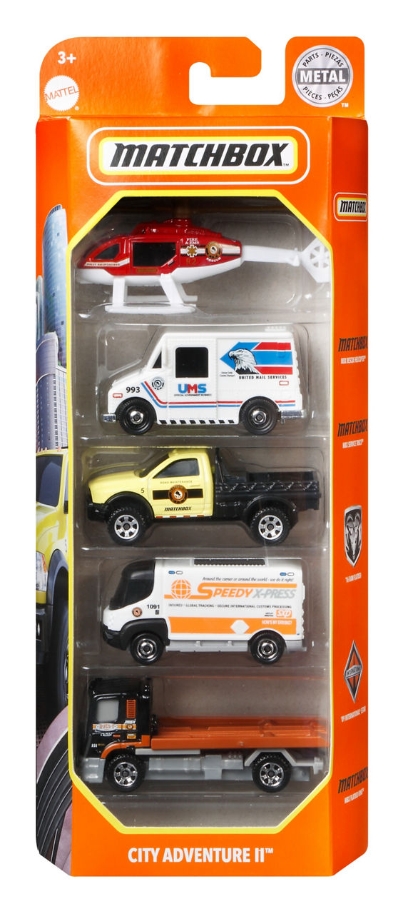 Matchbox 5-Packs