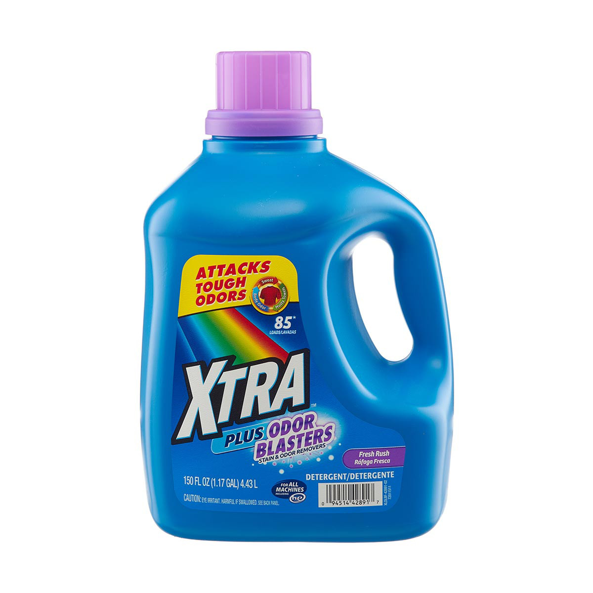 Xtra Plus Odor Blasters Liquid Laundry Detergent, 150 fl. oz.