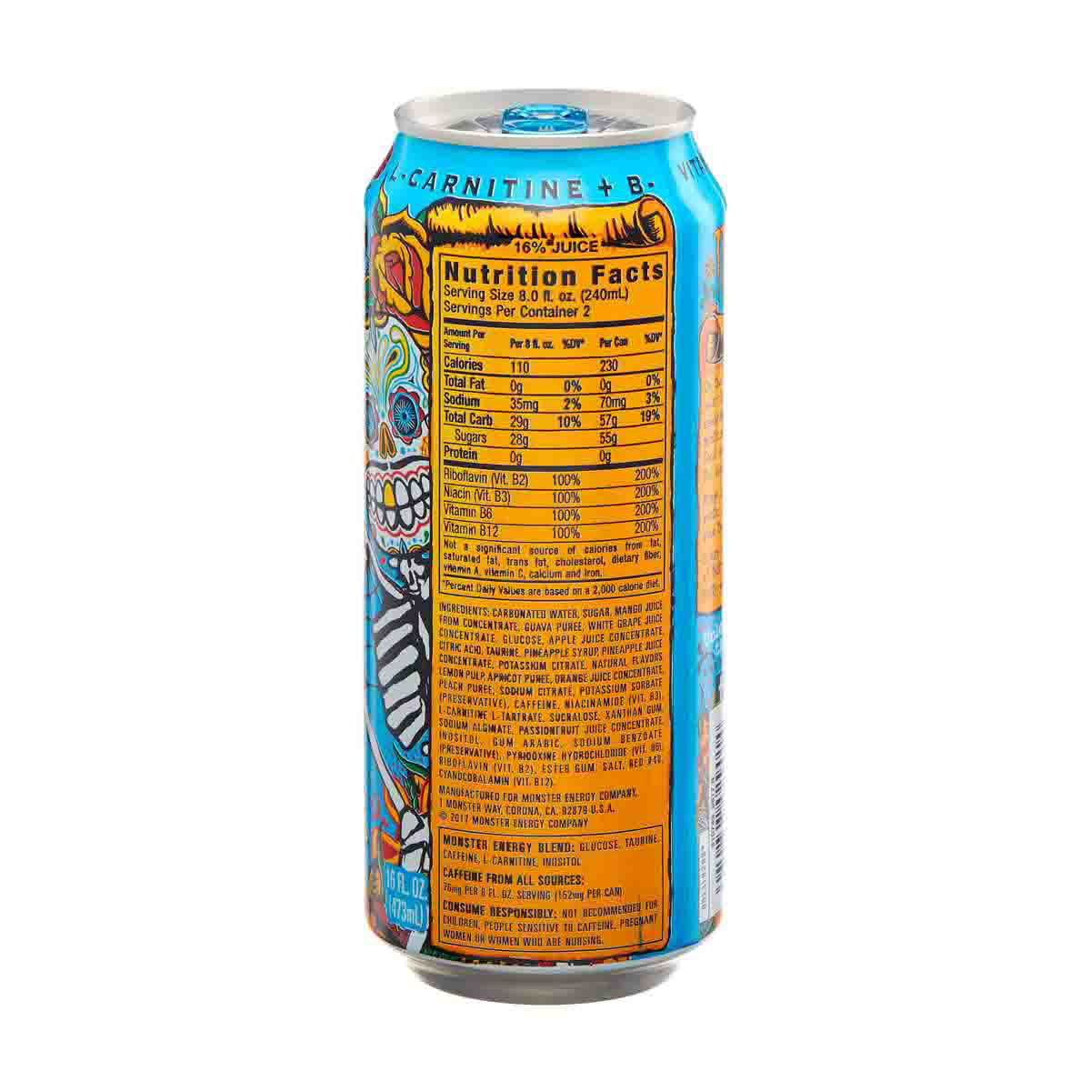 Monster Juice Mango Loco Energy Drink, 16 fl. oz.