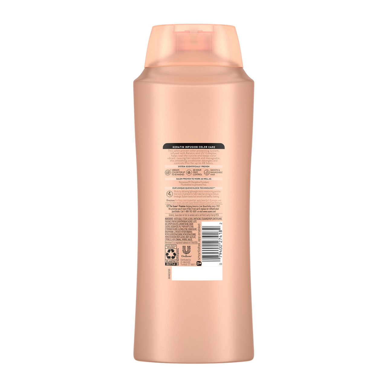 Suave Professionals Keratin Infusion Color Care Conditioner 28 oz.