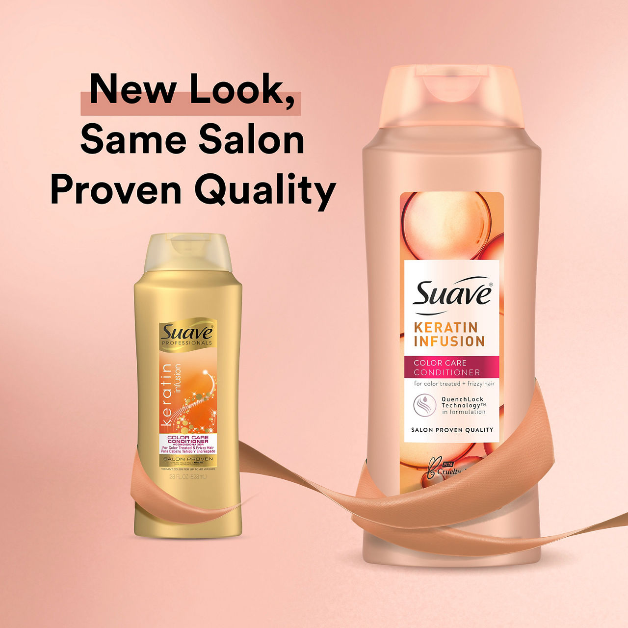 Suave Professionals Keratin Infusion Color Care Conditioner 28 oz.