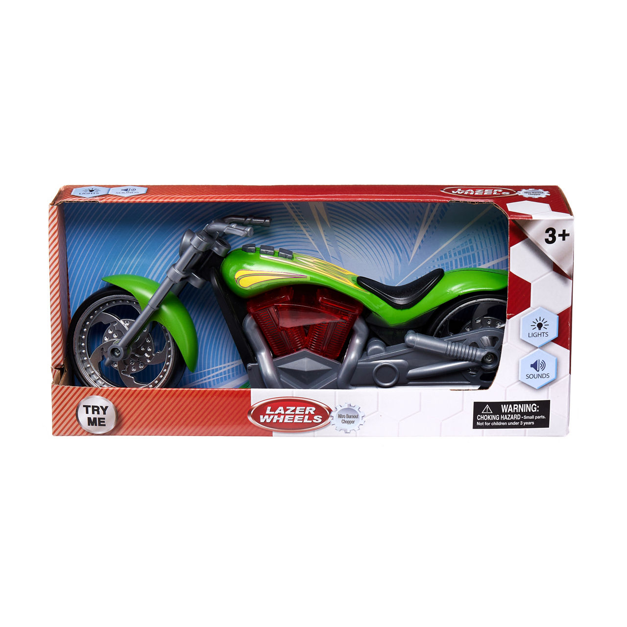 Lazer Wheels Nitro Burnout Chopper