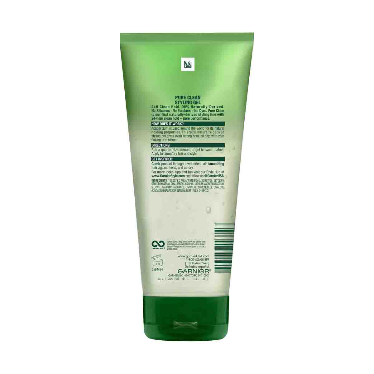 Garnier Fructis Style Pure Clean Styling Gel, 6.8 fl. oz.