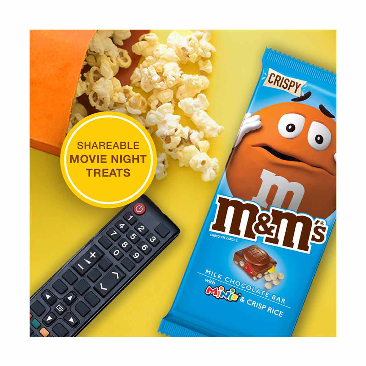 M&M'S Minis & Peanut Chocolate Candy Bars, 4 oz.