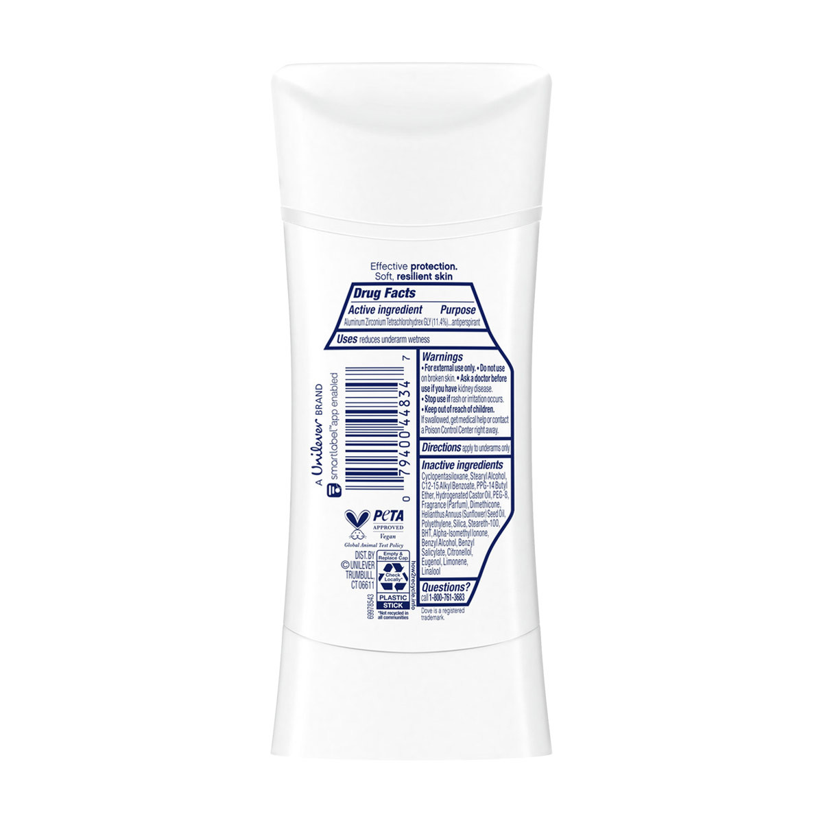 Dove Advanced Care Antiperspirant Dry Deodorant Stick, Sheer Cool