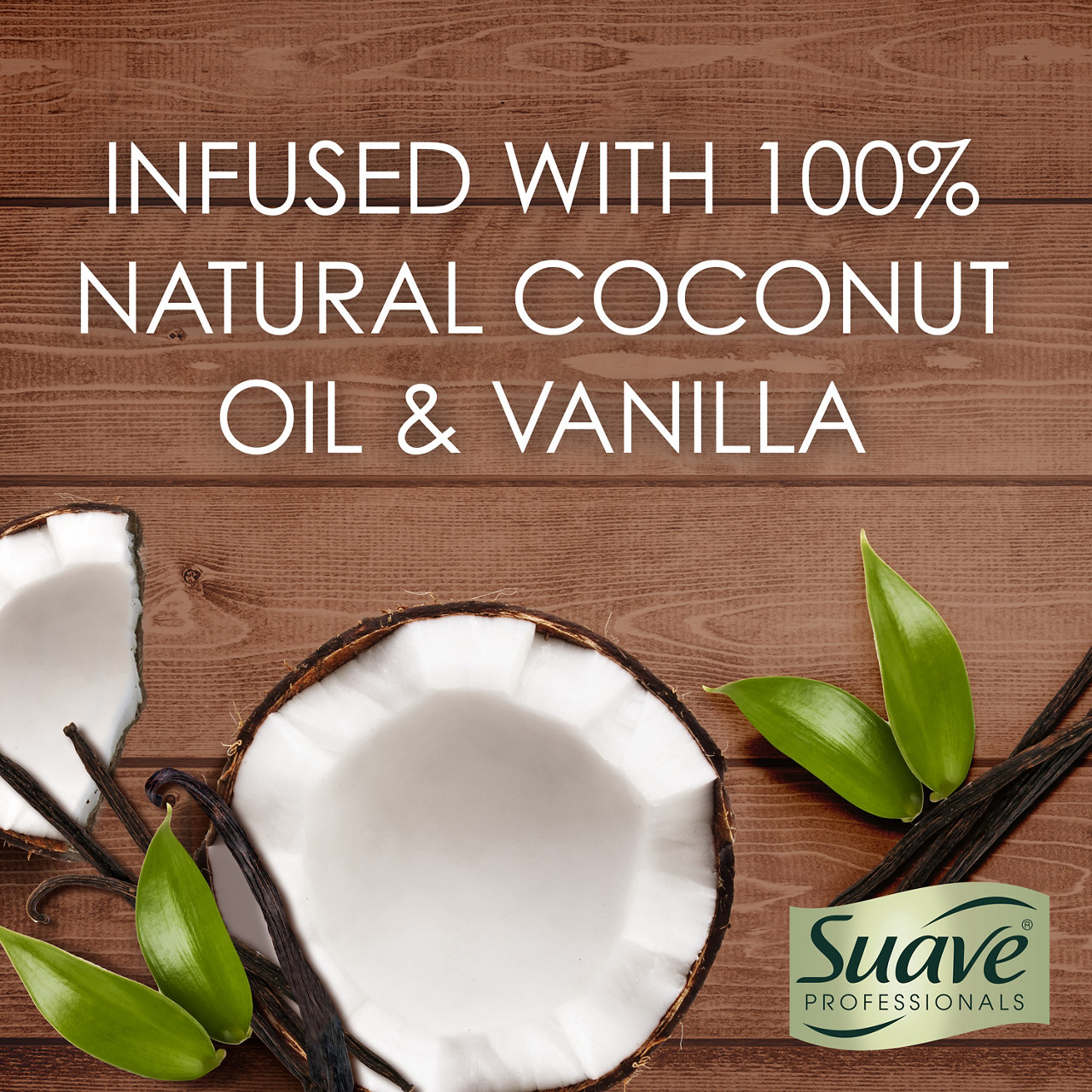 Suave Professionals Coconut + Vanilla Shampoo 12.6 oz