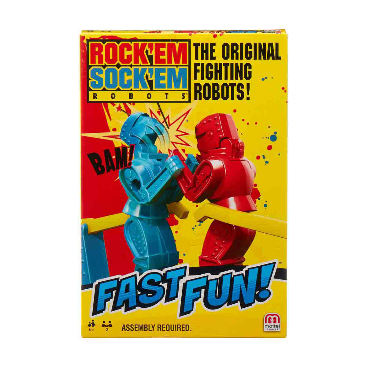Fast Fun Games Rock 'em Sock 'em Robots