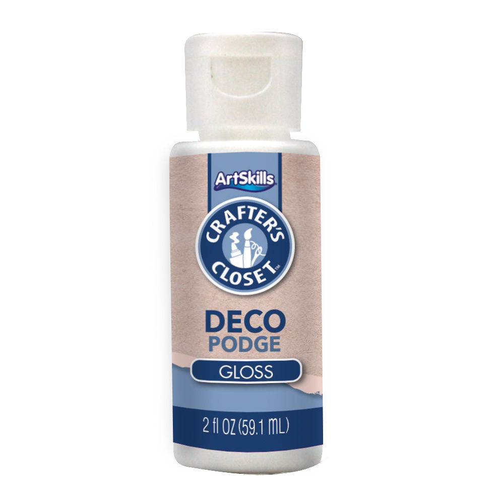 Crafter's Closet Deco Podge Water-based Sealer for Glossy Decoupage ...