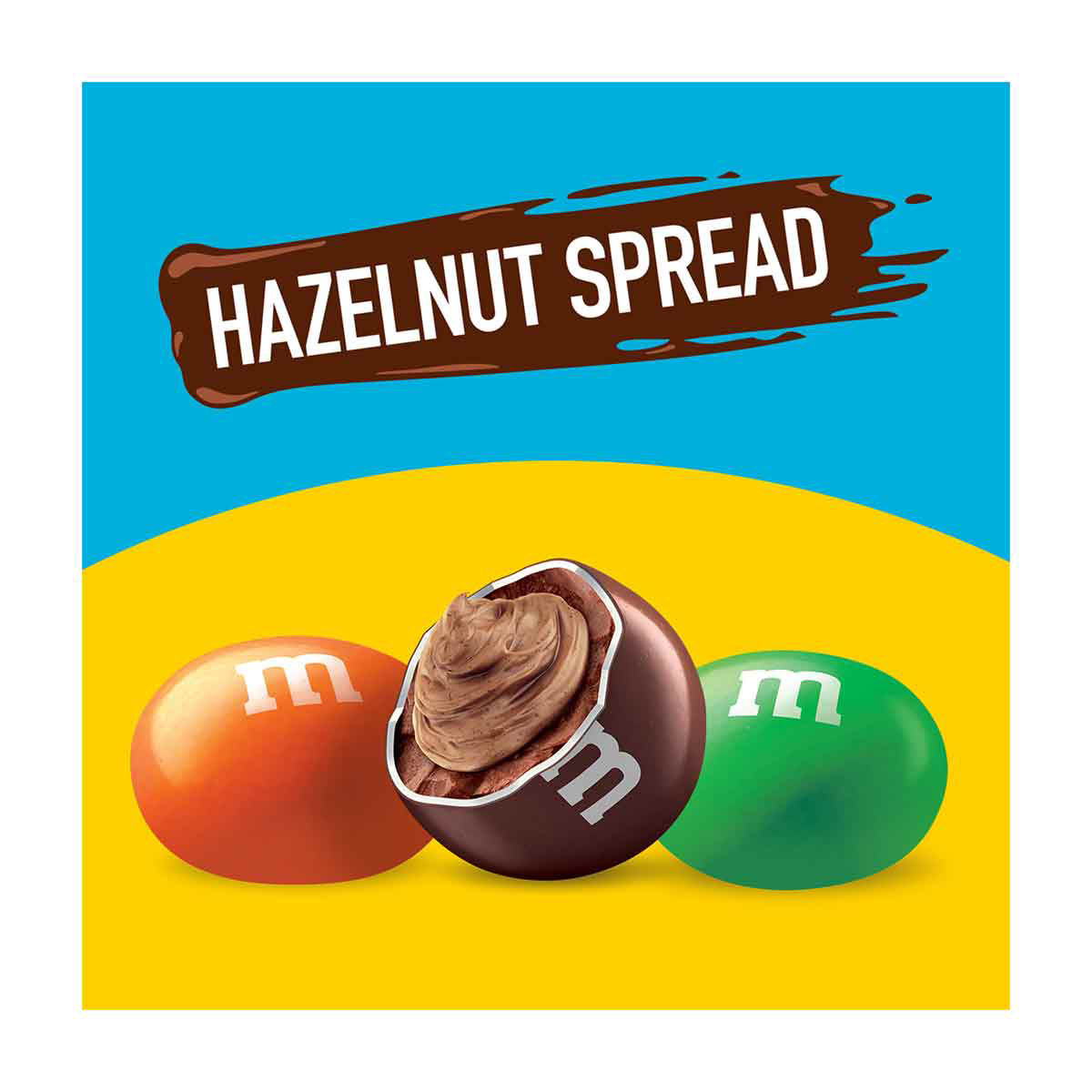 M&M's Hazelnut Spread Sharing Size Chocolate Candy Bag, 8.3 oz.