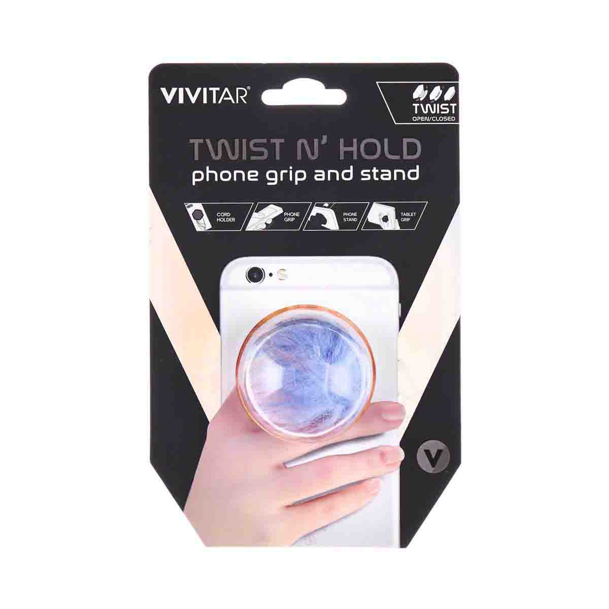 Vivitar Twist and Hold Phone Grip and Stand