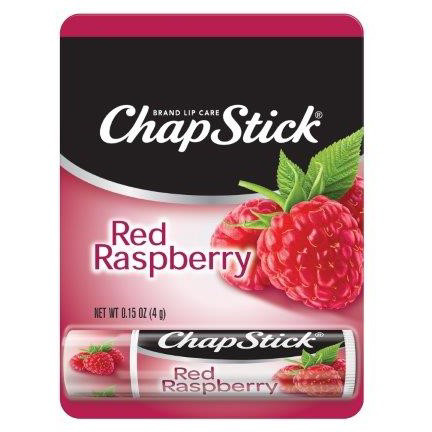 ChapStick Classic Red Raspberry Flavor Skin Protectant Flavored Lip ...