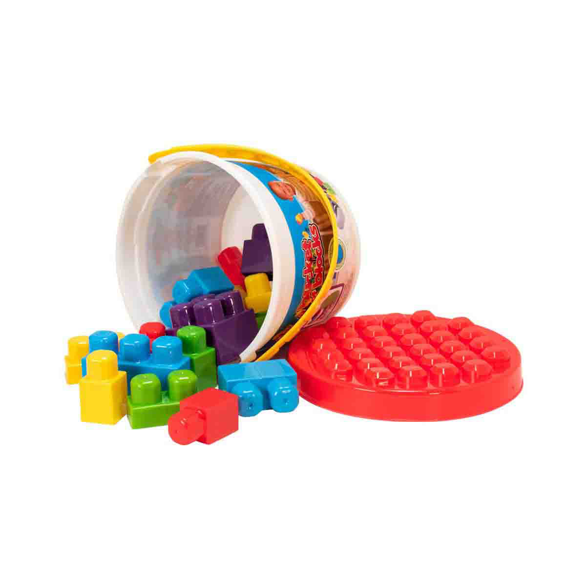 Kids @ Work 20-Piece Bucket of Blocks