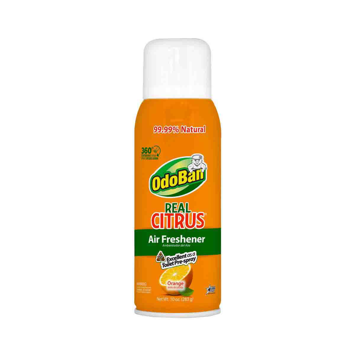 OdoBan Real Citrus Air Freshener Spray, 10 oz.