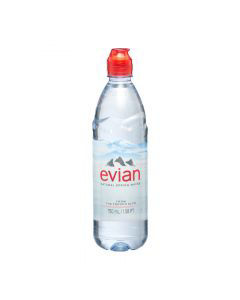 Evian Natural Spring Water, 1 ct