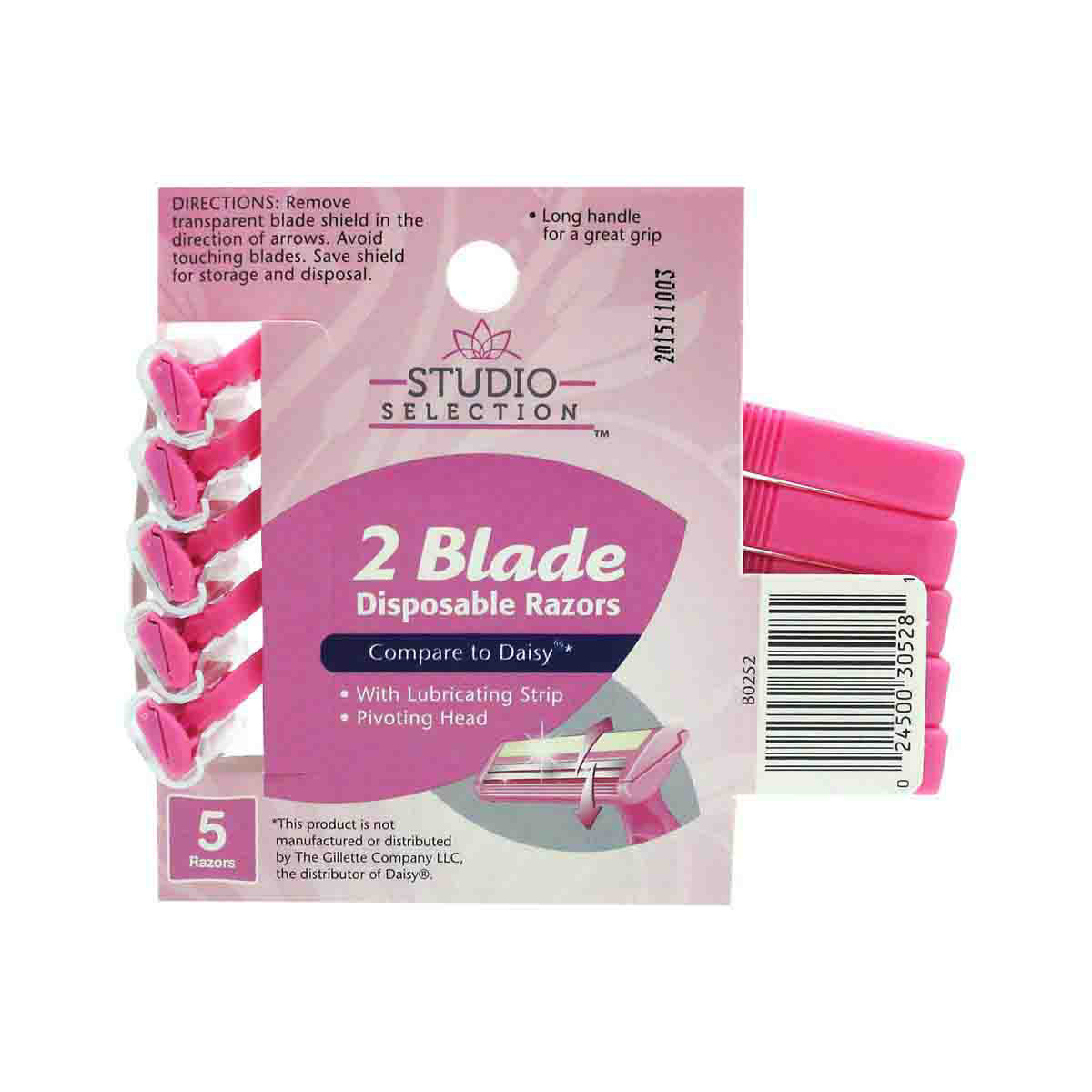 Women's Twin Blade Disposable, 5 Count