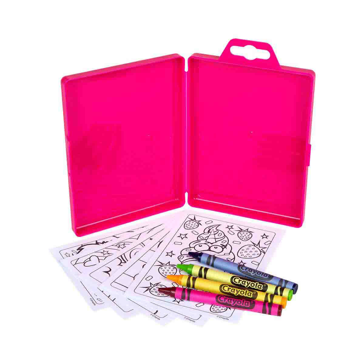 Crayola UniCreatures Coloring Case, Coloring Pages & Crayons