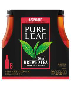 Pure Leaf Raspberry Iced Tea 6 Pack 16.9 Oz