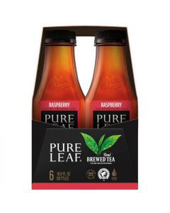 Pure Leaf Raspberry Iced Tea 6 Pack 16.9 Oz