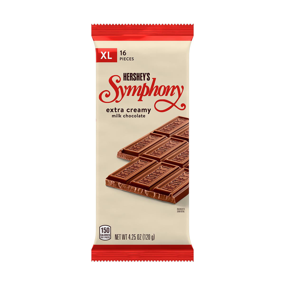 Hershey's Symphony Extra Creamy Milk Chocolate XL Bar, 4.25 oz.
