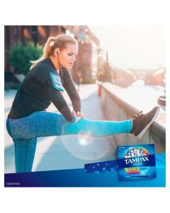 Tampax Pearl Tampons, Super/Super Plus/Ultra Absorbency with LeakGuard ...