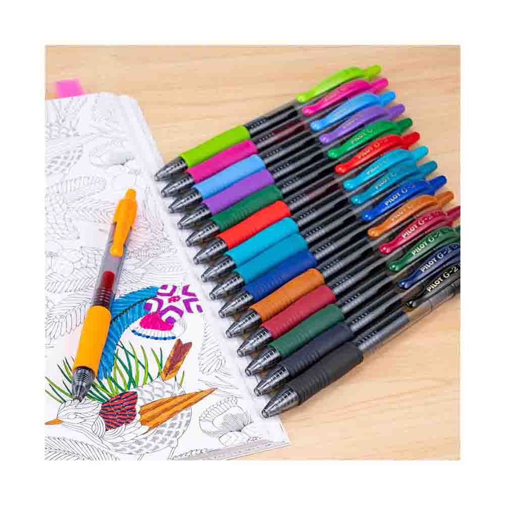 Pilot G2 Premium Retractable Gel Ink Pens, Fine Point, Single Pen ...