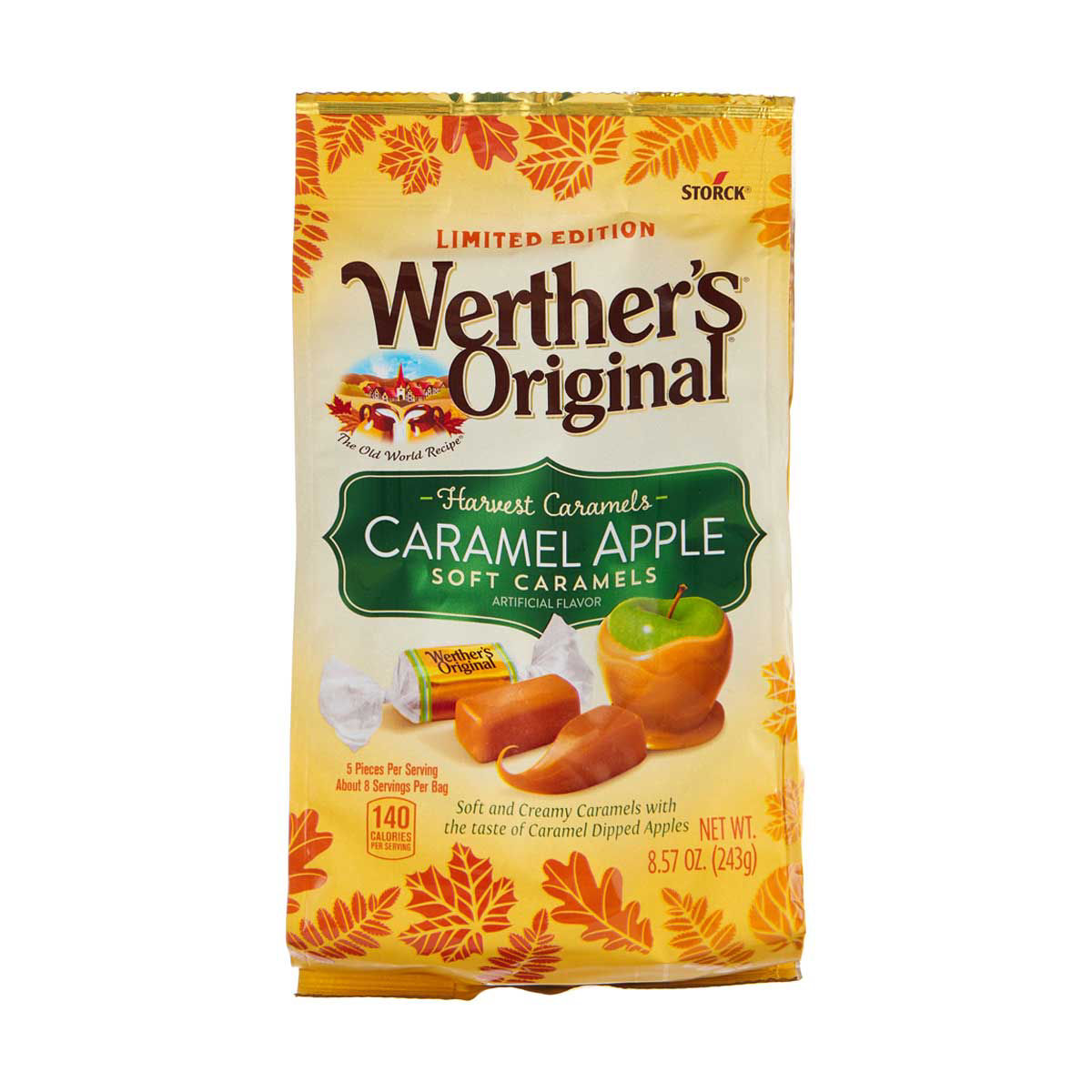 Werther's Original Limited Edition Apple Soft Caramel Candy, 8.57 oz.