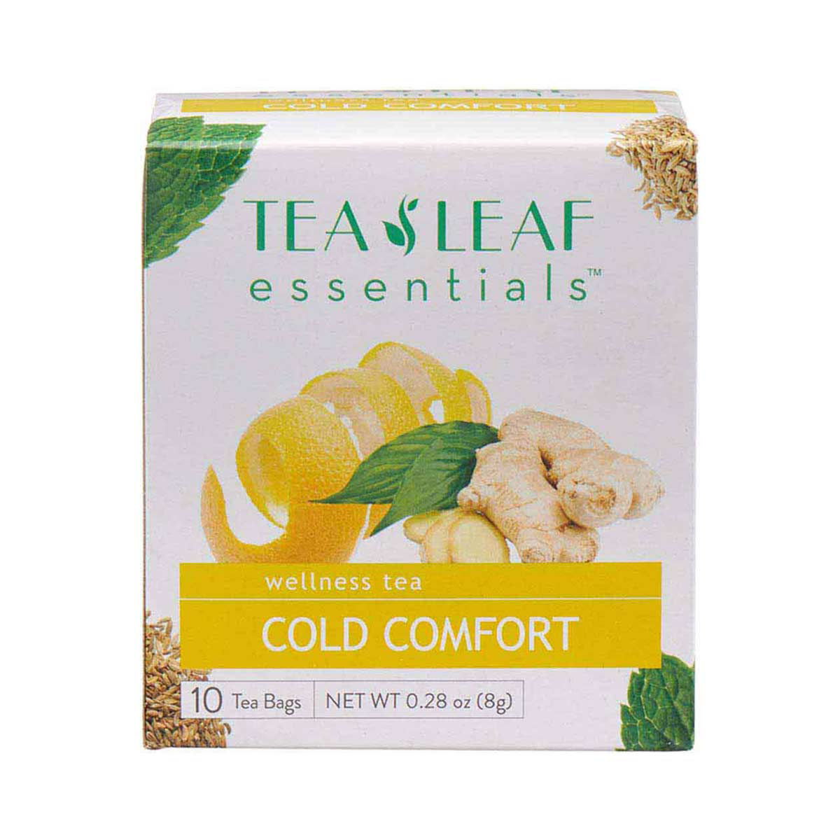 Tea Leaf Essentials Cold Comfort Wellness Tea, 10 Bags