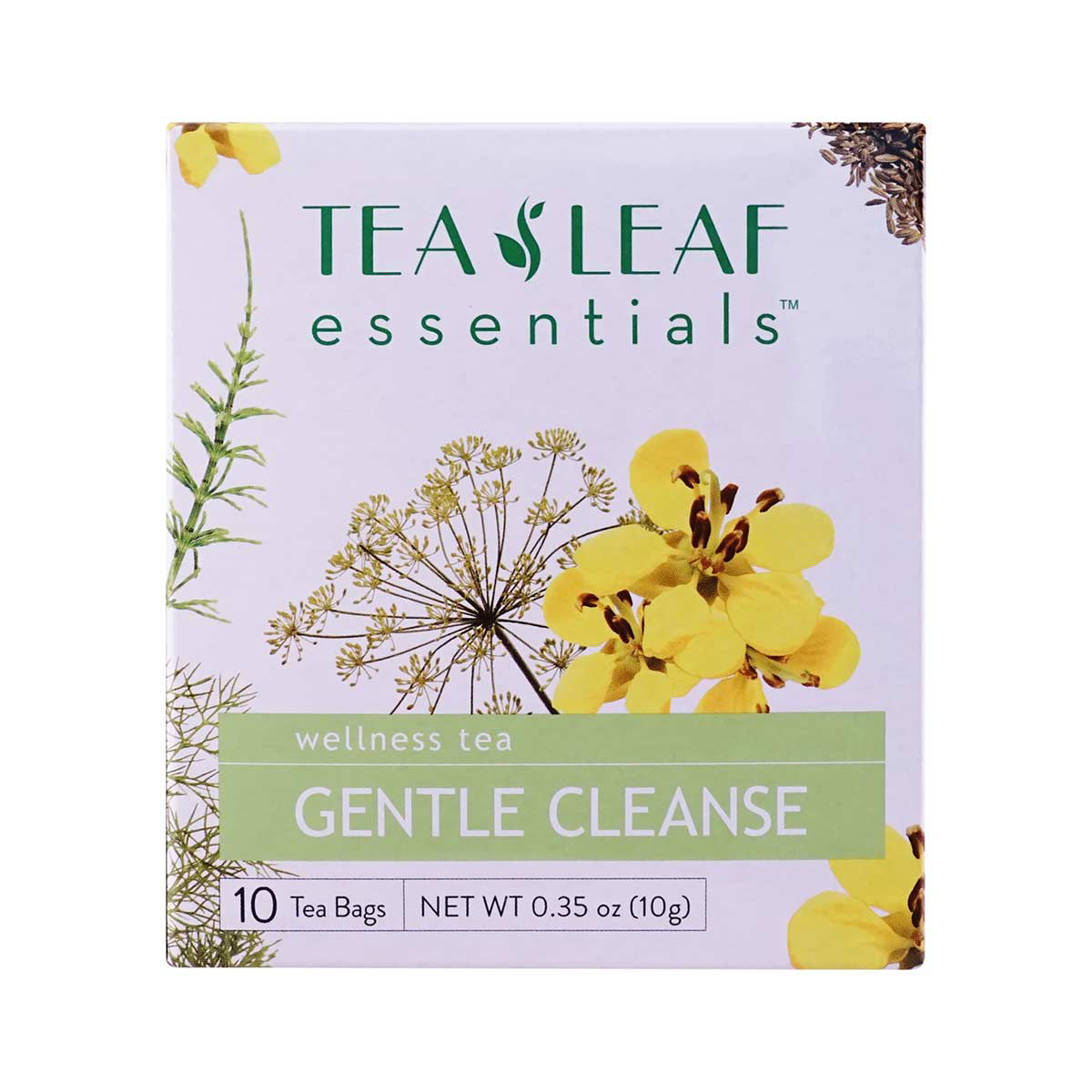 Tea Leaf Essentials Gentle Cleanse Wellness Tea, 10 Count