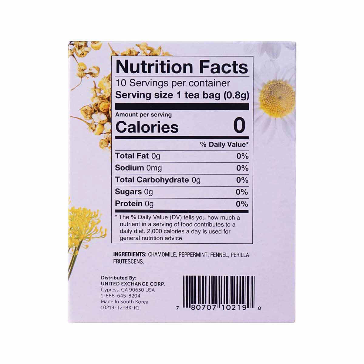 Tea Leaf Essentials EZ Belly Wellness Tea, 10 Count