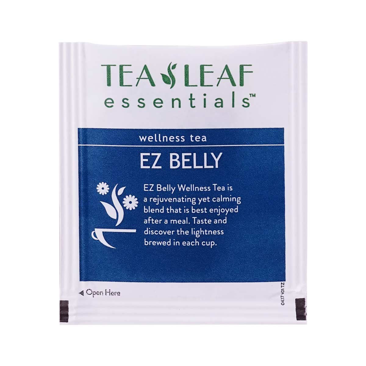 Tea Leaf Essentials EZ Belly Wellness Tea, 10 Count