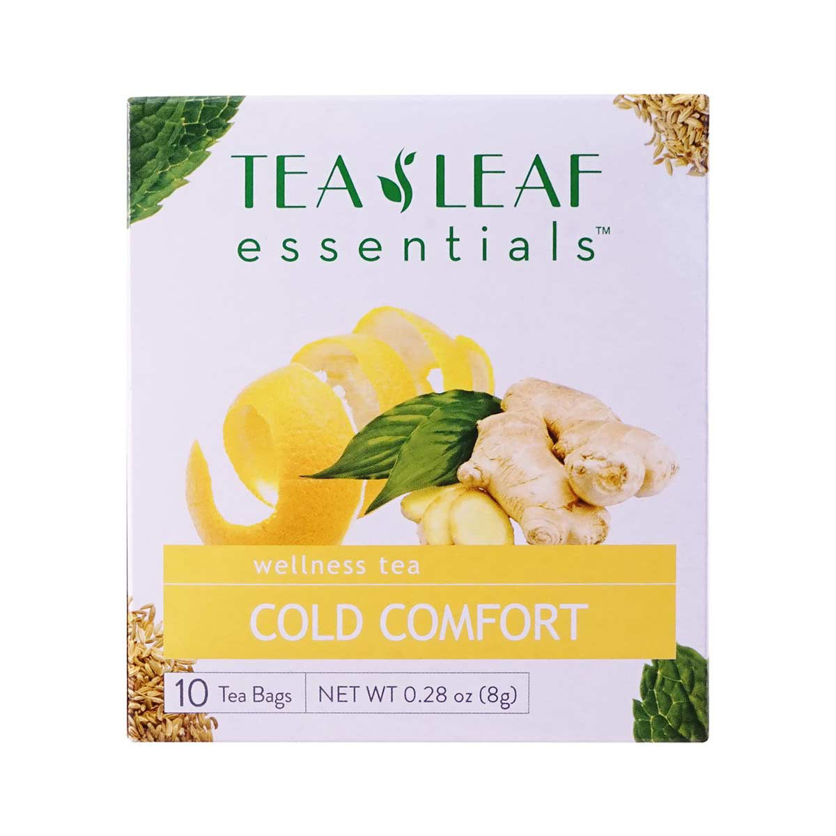 Tea Leaf Essentials Cold Comfort Wellness Tea, 10 Count