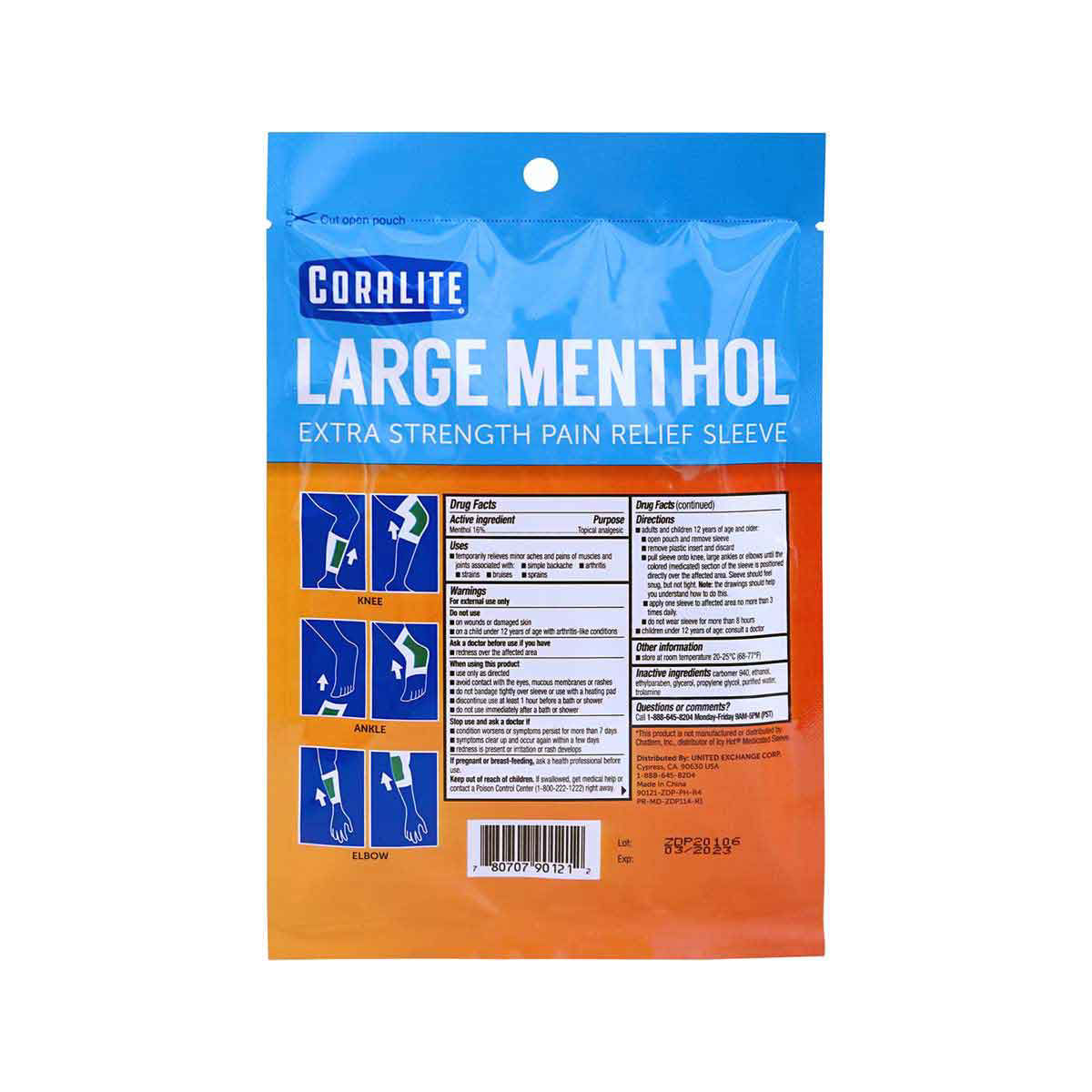 Large Pain Relief Sleeve